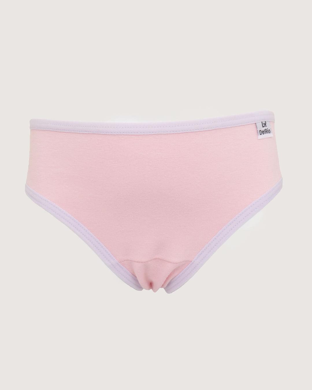 Kit 3 Calcinhas Infantil Del Rio Biquíni Azul Rosa E Branca | Lojas Torra