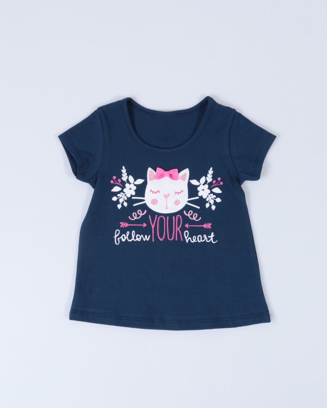 Blusa Bebê Estampa Azul Marinho | Lojas Torra