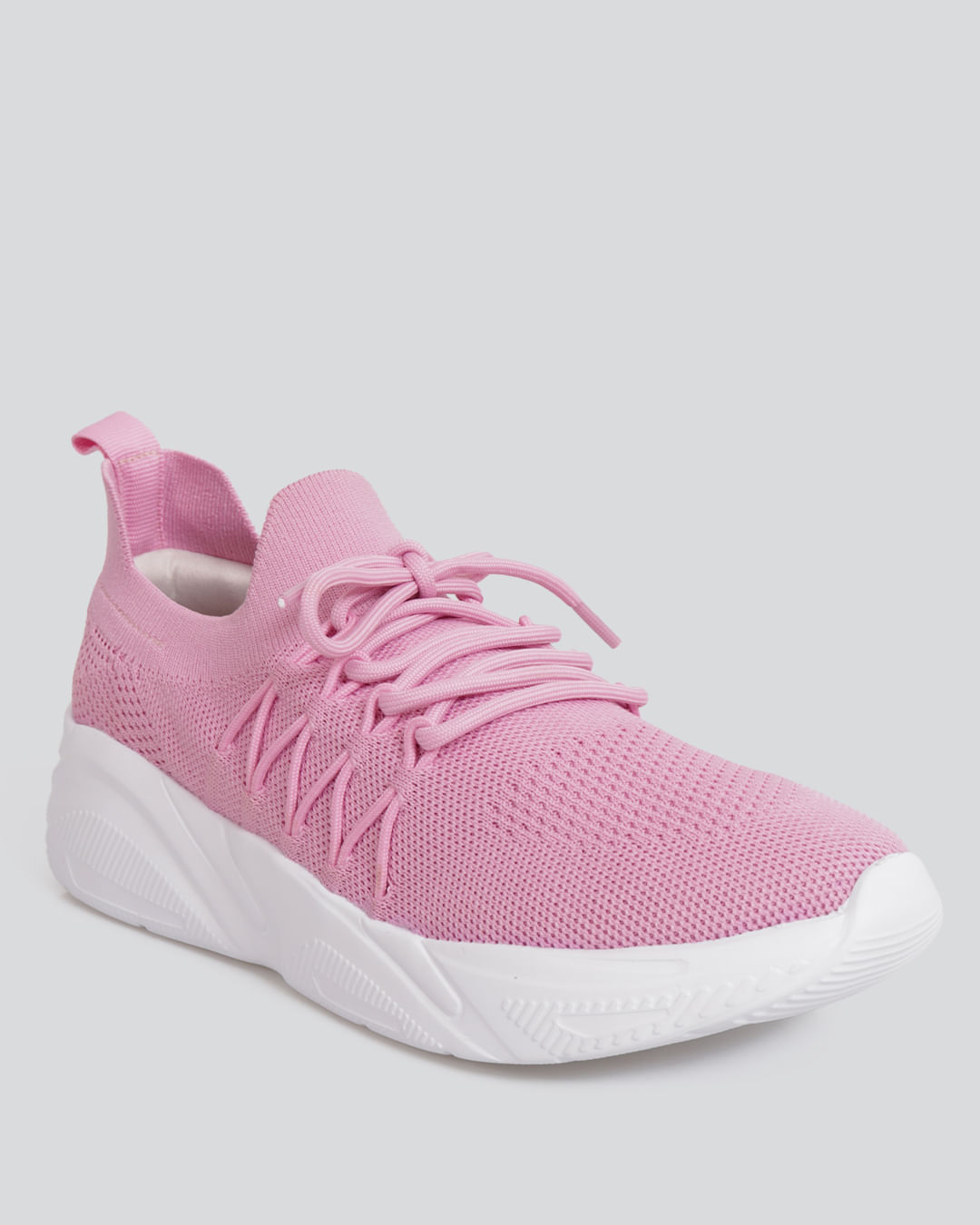 Tênis Feminino Comfortflex Babaloo Knit Rosa