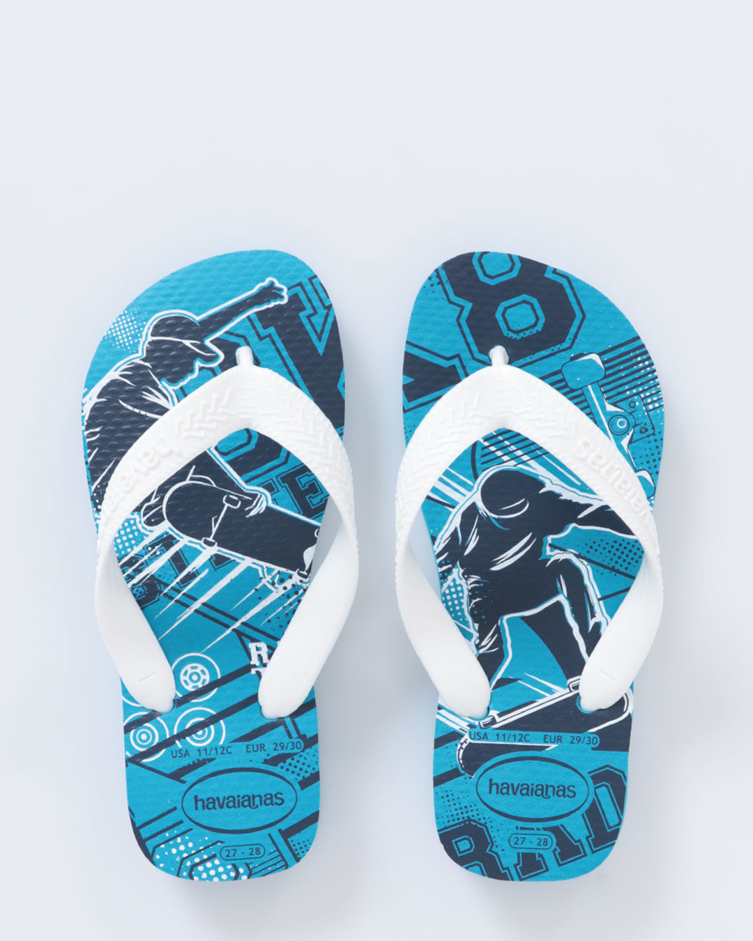 Chinelo Havaianas Infantil Athletic Azul