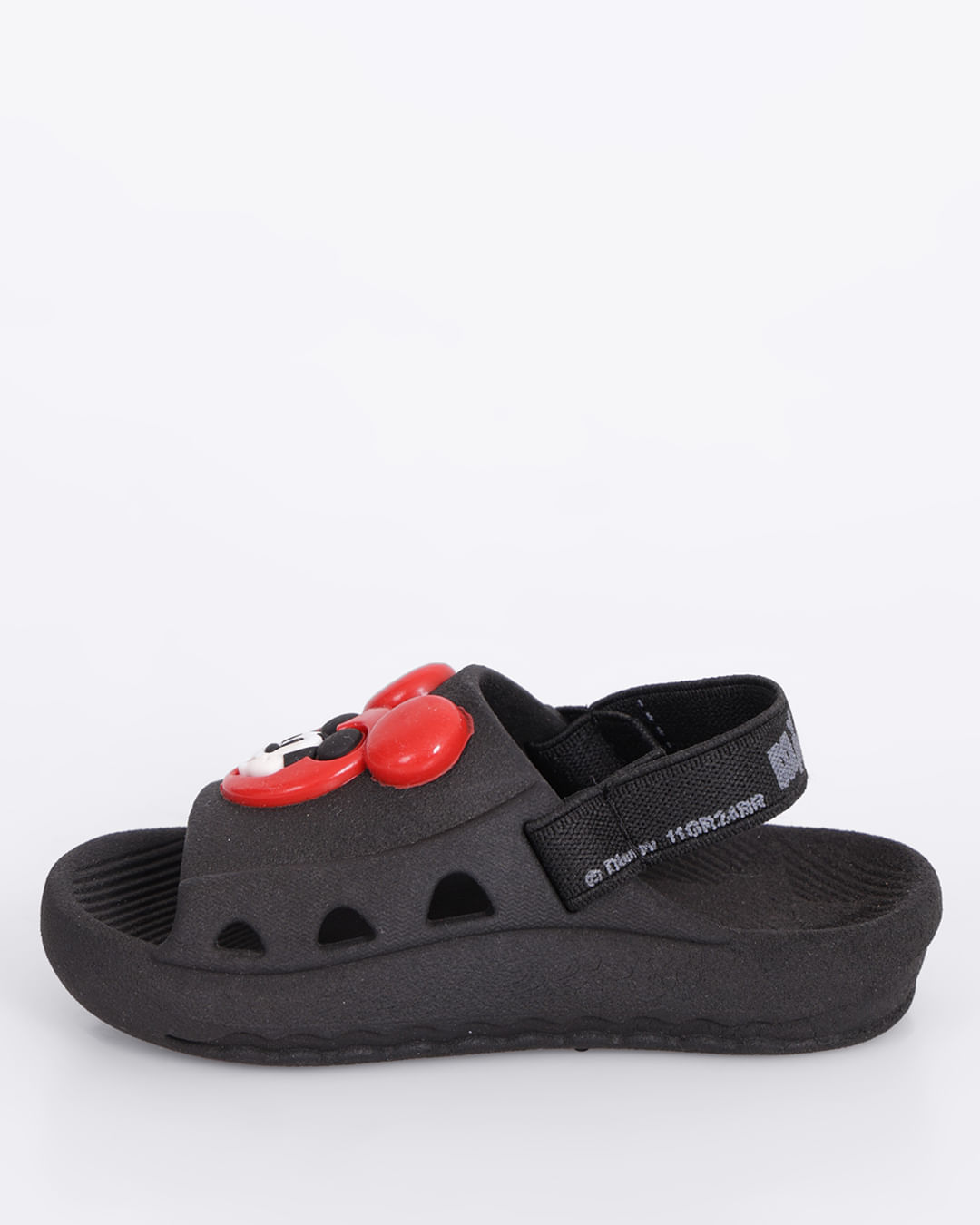 Chinelo Bebê Grendene Mickey Preto